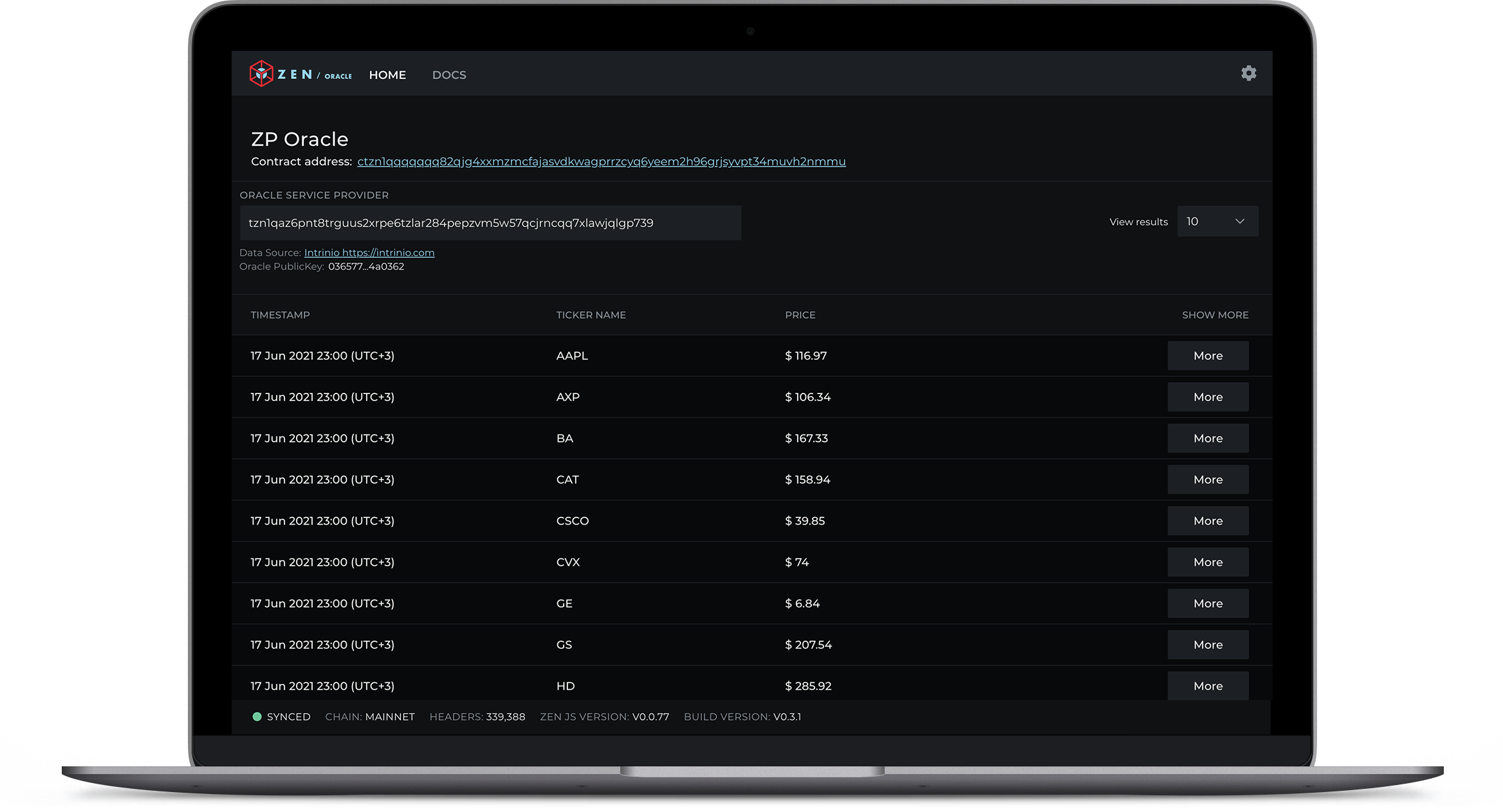 Zen Protocol - A Financial Engine